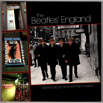 THE BEATLES' ENGLAND 1982 book by David Bacon & Norman Maslov COLOR ...