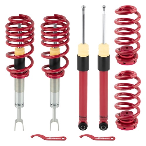 Coilovers Suspension Shocks Struts For Audi A4 B6, B7 Sedan 2WD ...