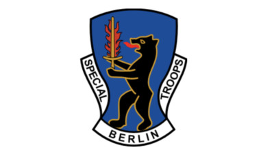 4" army special troops berlin brigade left bumper sticker decal usa ...
