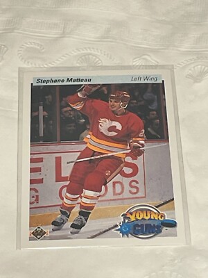 1991 Stephane Matteau (Young Guns) Upper Deck NHL #535 - | eBay