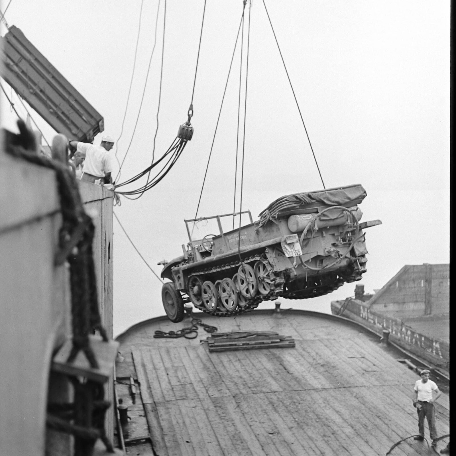 WW2 WWII Photo World War Two Captured German Equipment Aberdeen Proving ...