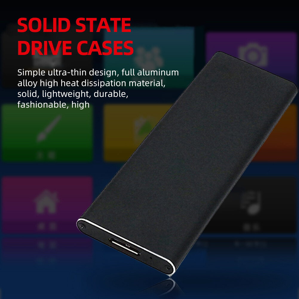 USB 3.1 TYPE-C To M.2 NGFF SSD Case Aluminum Alloy for 2230/2242/2260 ...