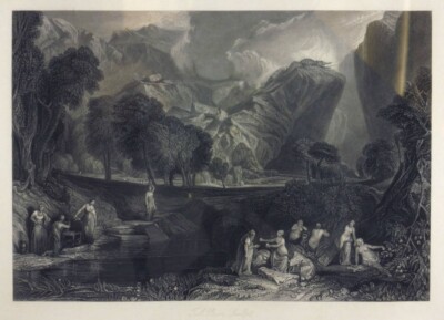 JMW TURNER 1860c Original Etching Signed Landscape Framed | eBay