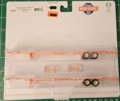ATH26607 Athearn Union Pacific Ex-BNSF 53' Container Chassis | eBay