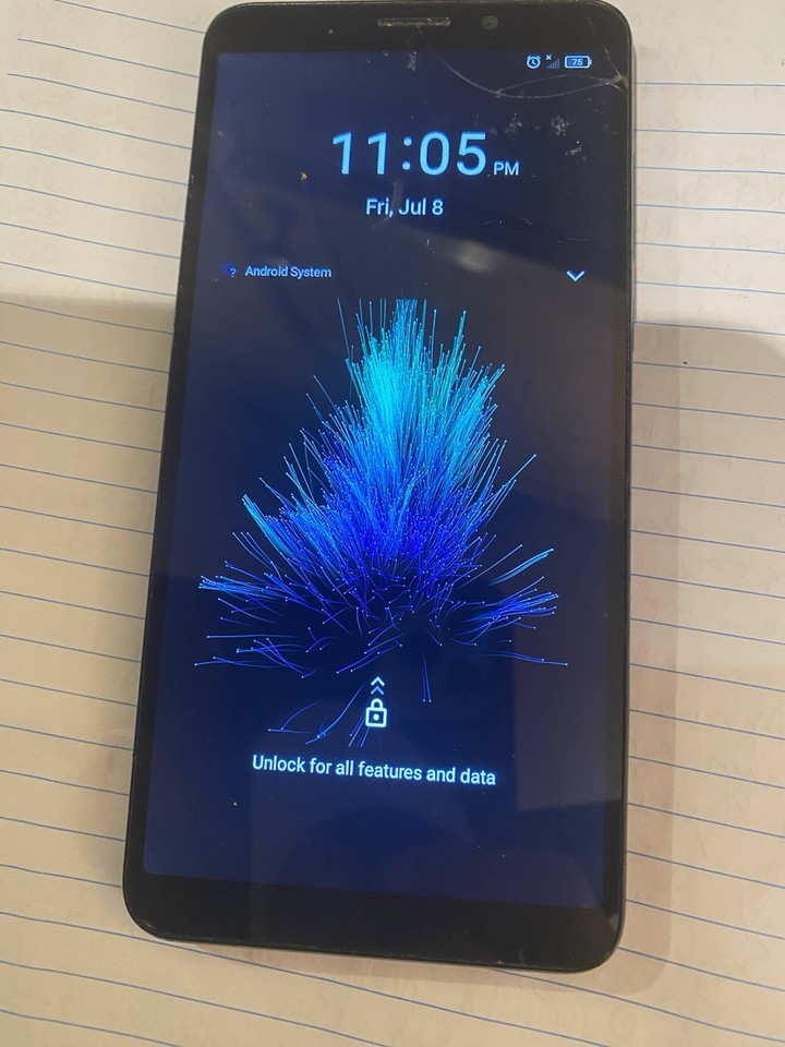 TCL PHONE, LOCKED, CRACK ON EDGE OF SCREEN | eBay