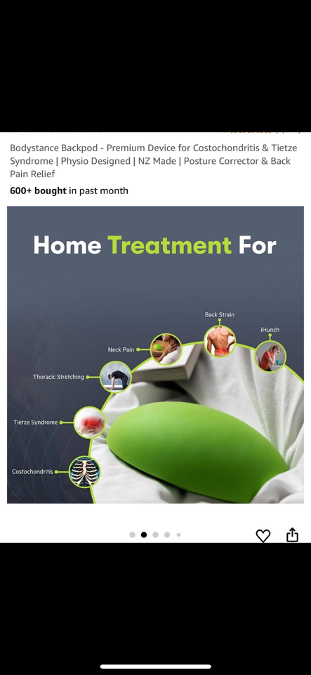 The Backpod Body Stance Premium Treatment for Neck Upper Back and ...