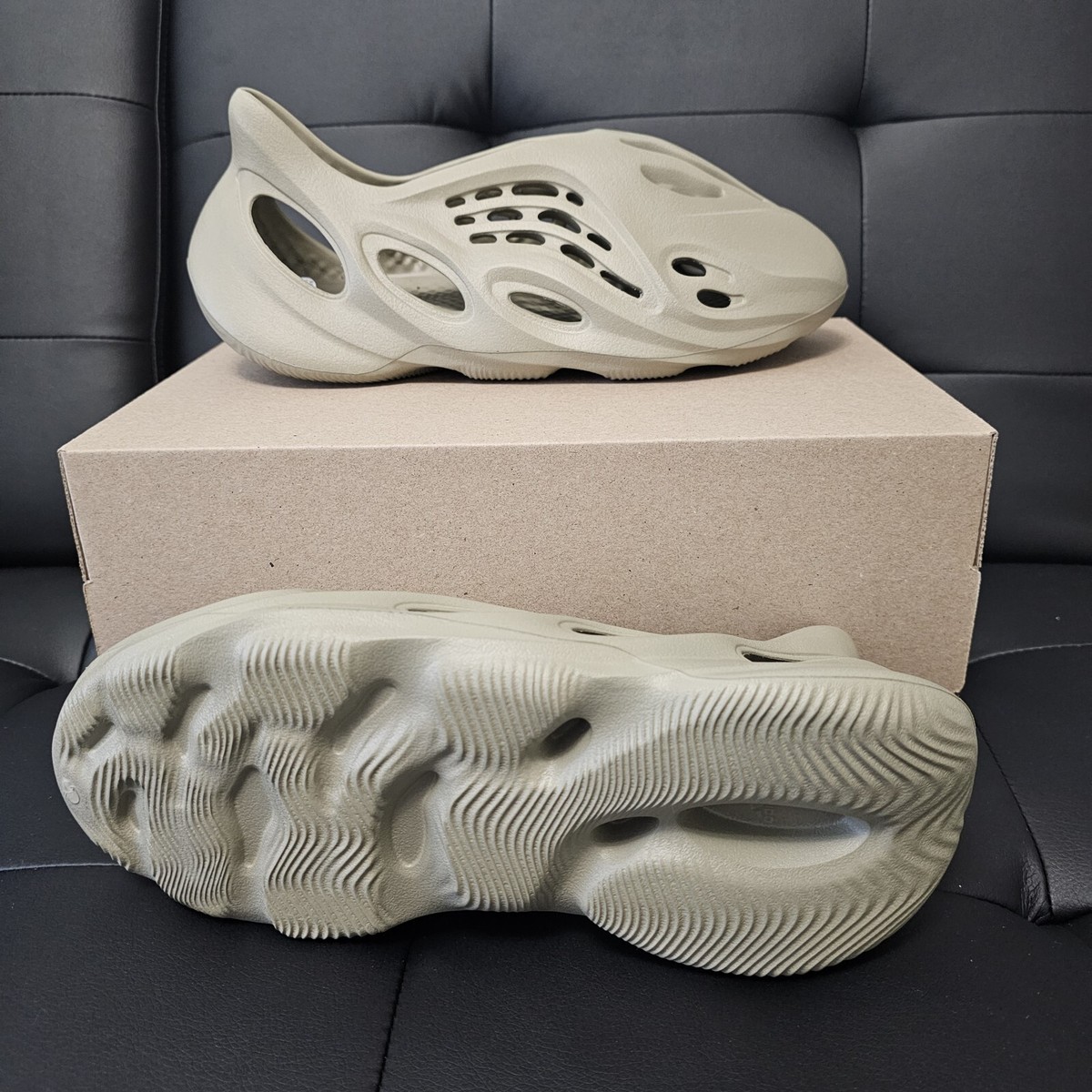 Adidas Yeezy Foam RNR Stone Salt Mens Size 11 GV6840 | eBay Adidas Yeezy Foam RNR Stone Salt Mens Size 11 GV6840 | eBay