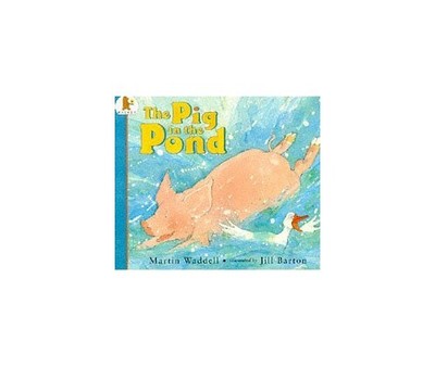 The Pig In The Pond : ( Large Print ) by Barton Jill Paperback ...
