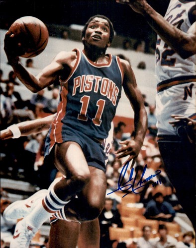 Isiah Thomas Signed 8x10 Photo Autograph HOF Detroit Pistons | eBay