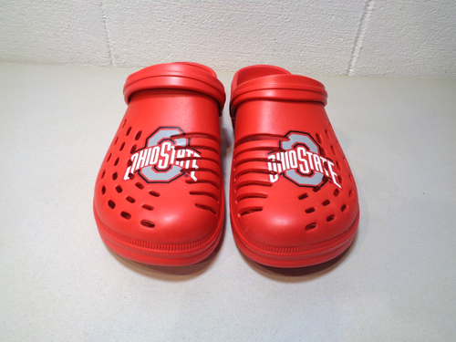 FOCO Ohio State Buckeyes slip on slides clogs Men's Size 13/14....NWT ...
