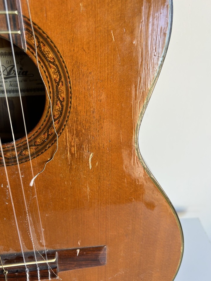 RARE VTG 1970's Aria Model A552 Classical Guitar Japan | eBay