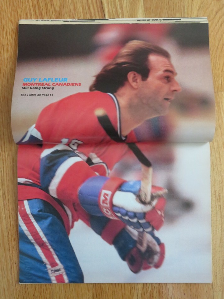 Hockey Illustrated MIKE BOSSY Dec 1984 Magazine MARK MESSIER Guy ...