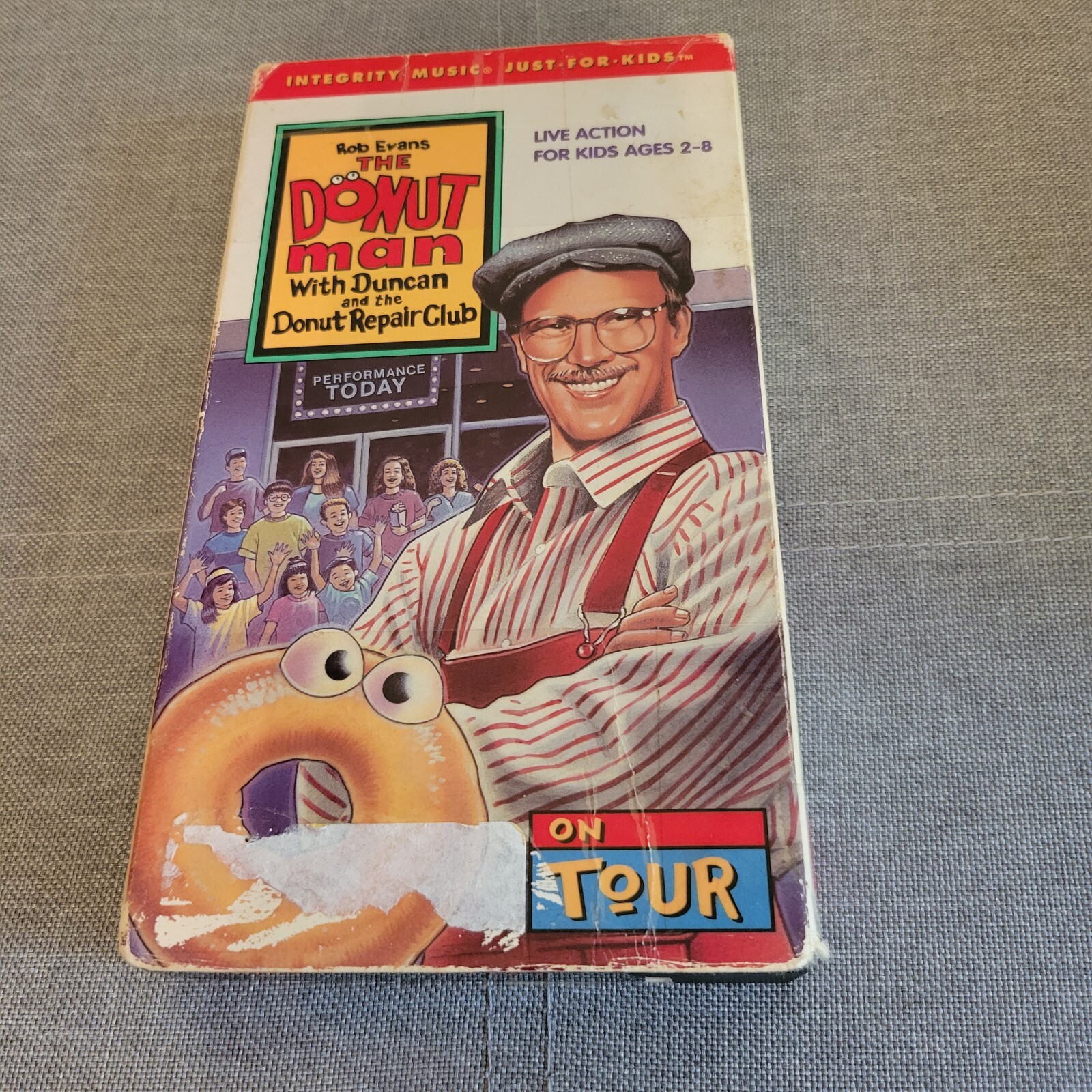 The Donut Man: The Adventures of the Donut Repair Club On Tour 1991 VHS ...