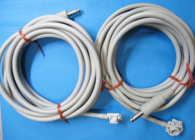 2 Philips HP M1599B NIBP Blood Pressure Hoses w/Welch Allyn BP ...