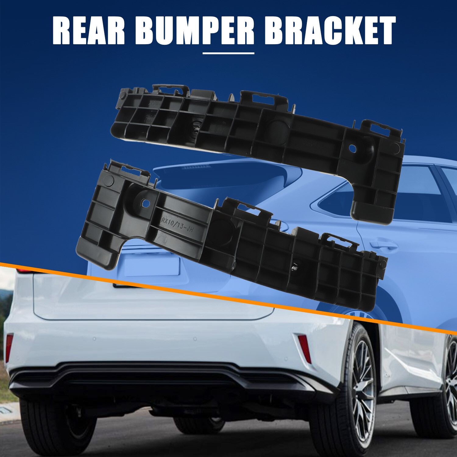 Rear Left & Right Bumper Cover Retainers for Lexus RX350 RX450h 2010 ...