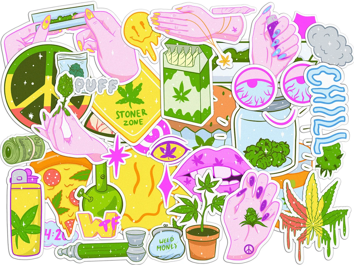 Cool Trippy Weed Pictures