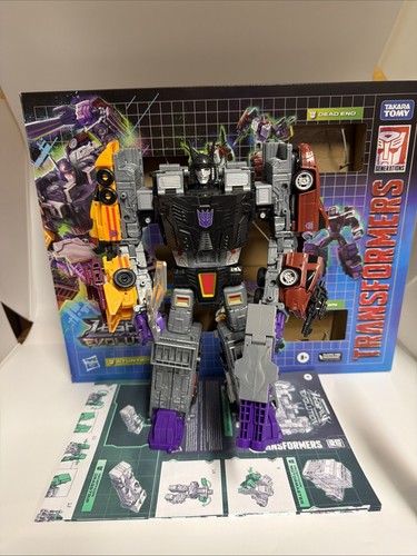 Transformers Legacy Evolution Stunticon Menasor Set OPENED BOX COMPLETE ...
