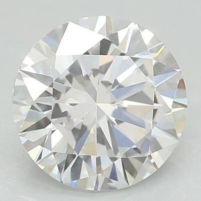 0.50 Carat Round Lab-Grown Diamond – D Color, VVS2 Clarity, Triple ...