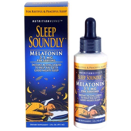 Sleep Soundly Melatonin 3.5mg (Fast Acting Liquid) - 2 fl oz - Exp Date ...
