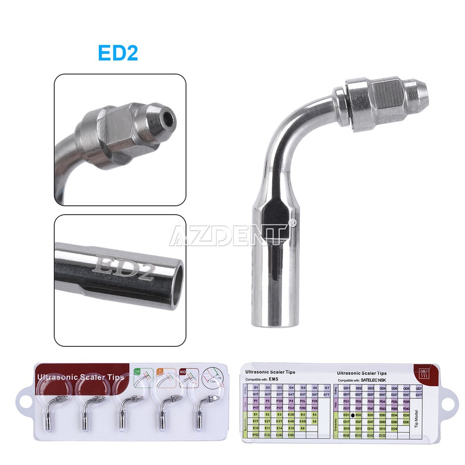 19 Types Dental Endodontic tips Ultrasonic Scaler Tips Fit for NSK ...