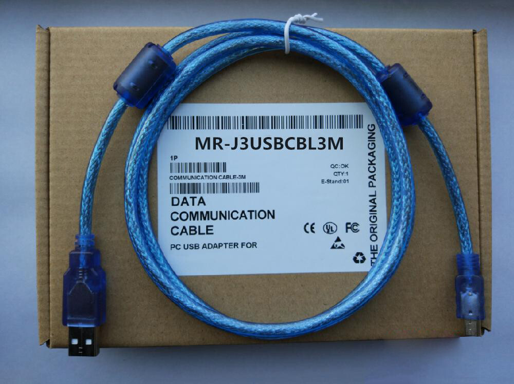 MR-J3USBCBL3M for Mitsubishi Servo Dubeggling Cable MR-J3 J4 JE ...