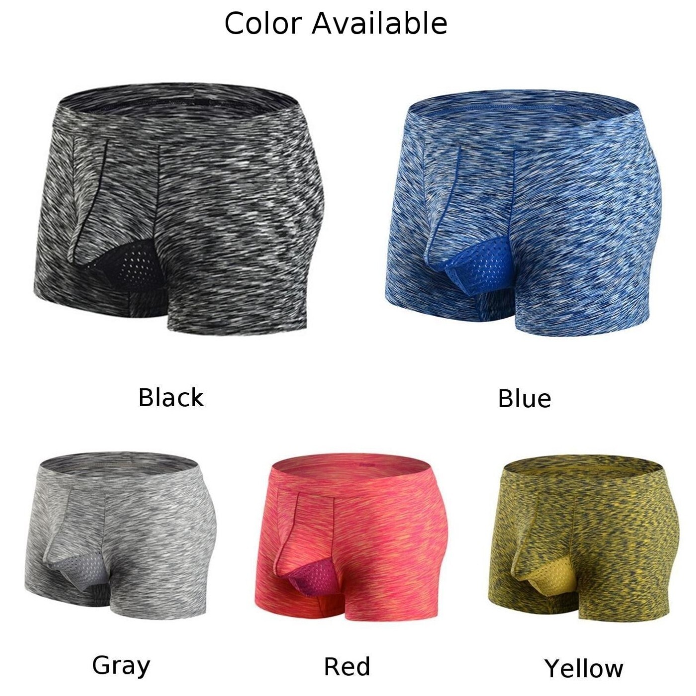 2022 New Underpants Sleeve Swimwear Boxer Trunks Briefs Bulge Men Mens ...