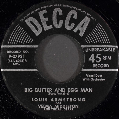 Louis Armstrong And Velma Middleton And Louis Armstrong And His All ...