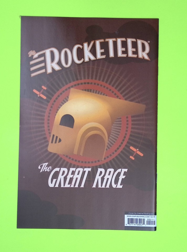 Rocketeer The Great Race #2 2022 IDW Publishing High Grade Comic Book ...