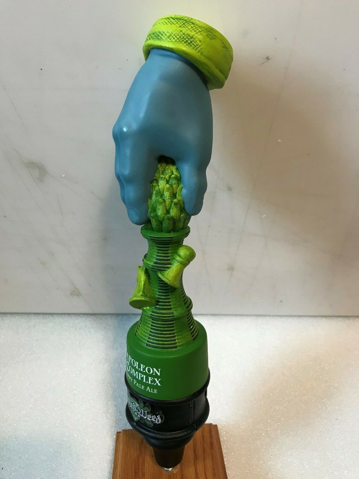 WICKED WEED NAPOLEON COMPLEX HOPPY PALE ALE draft beer tap handle NORTH ...