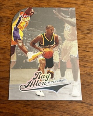 2004-05 Fleer Ultra Platinum Medallion #125 Ray Allen Sonics /100 HOF ...