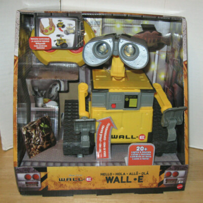 2019 Mattel ~ Disney Pixar ~ Hello Wall-E RC Remote Control Figure ...