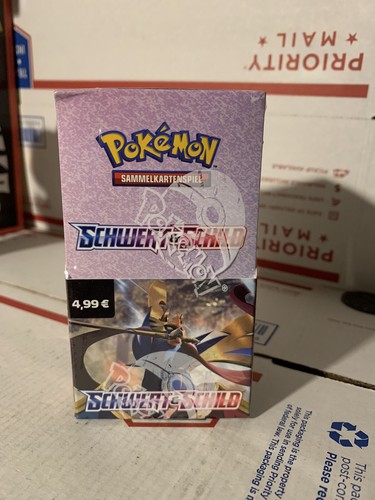 NEW Pokemon Sword and Shield Base Set German 18 Pack Booster Box ...