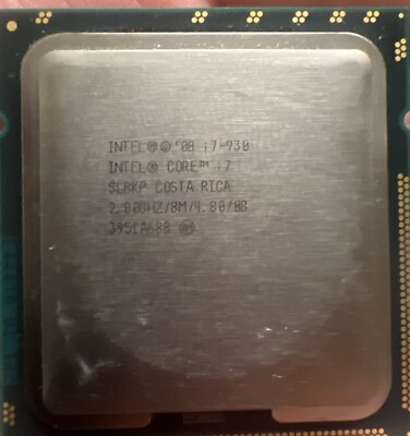 Intel Core i7 930 2.8GHz Quad-Core (AT80601000897AA) Processor ...