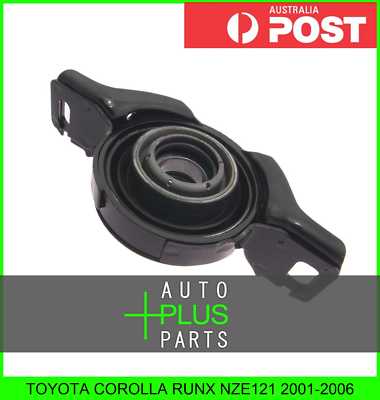 Fits TOYOTA COROLLA RUNX NZE121 Driveshaft Prop Shaft Center Bearing ...