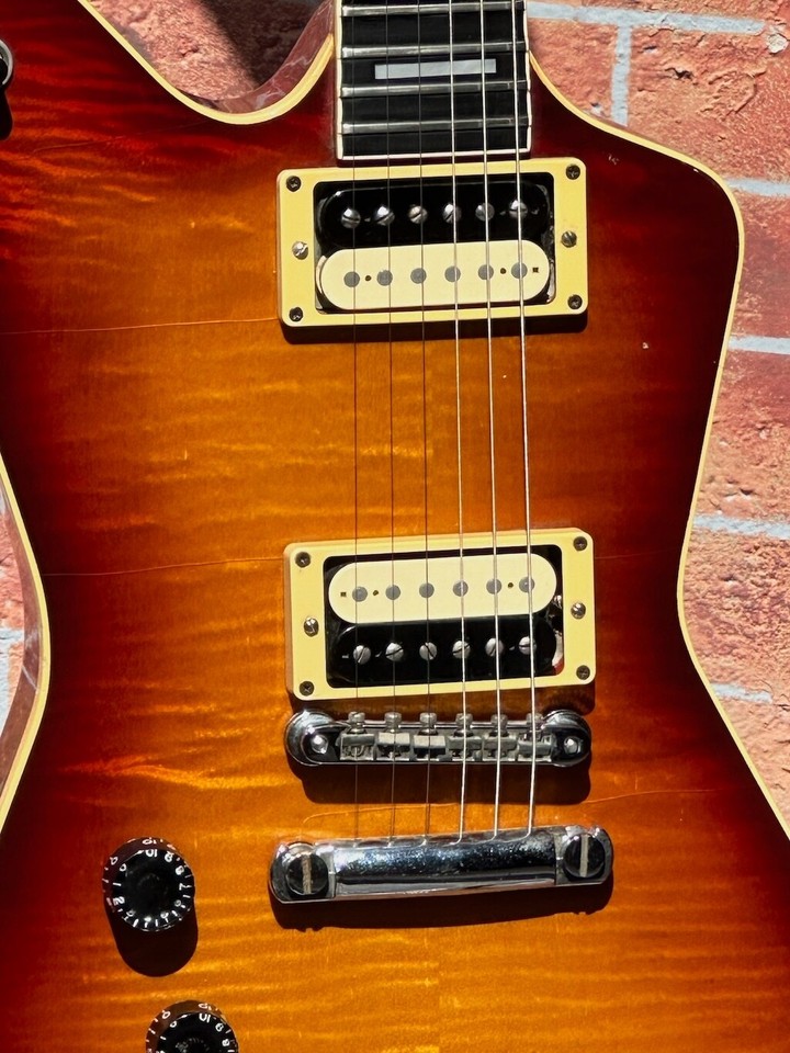 1978 Hamer Standard a factory Left Handed Explorer rare w/low 4-Digit ...