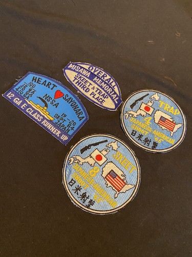 Unused 1964 1965 Japanese American Shooting Competition Patches Lot | eBay