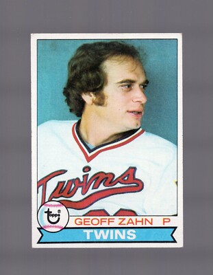 GEOFF ZAHN TWINS TOPPS BASEBALL CARD 1979 | eBay