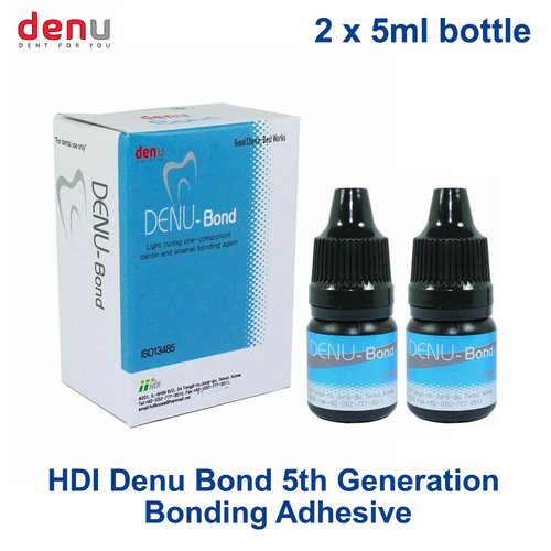 Dental HDI Denu Bond 5th Generation Universal Bonding Adhesive 2x 5ml ...