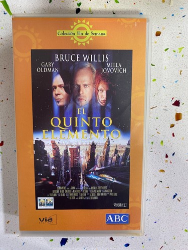 The Fifth Element VHS Tape Bruce Willis Gary Oldman Milla Jovovich | eBay