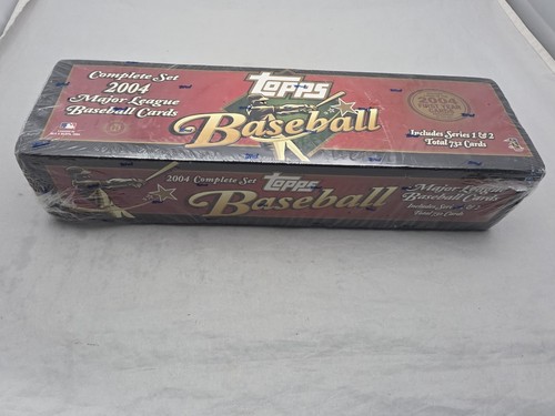 Topps 2004 Baseball Factory Sealed Complete Set Of 732 Cards Series 1 ...