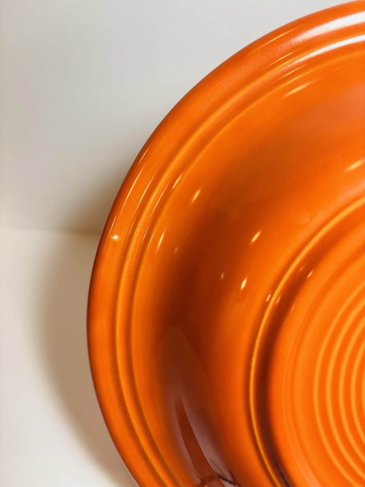 Vintage 8.5” Fiestaware Radioactive Red Bowl | eBay