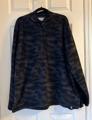 Avalanche Fleece Quarter Zip Pullover Jacket Camo Men Size XXL | eBay
