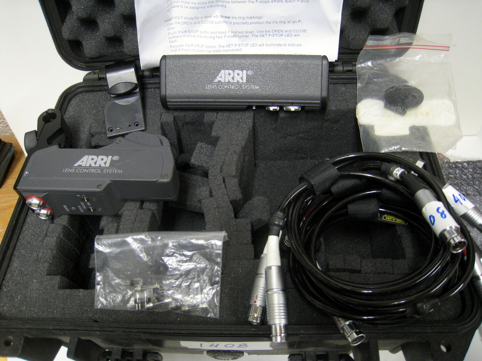 ARRI Arriflex ICU-1 & CLM-1 Lens Control System Iris Control Unit for ...