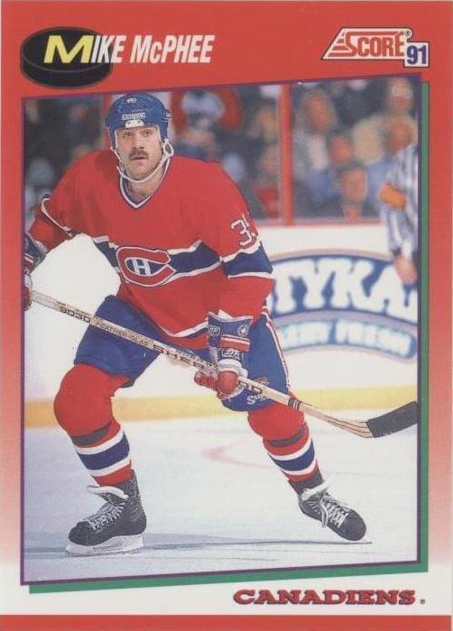 1991-92 Score Canadian - Mike McPhee #147 for sale online | eBay