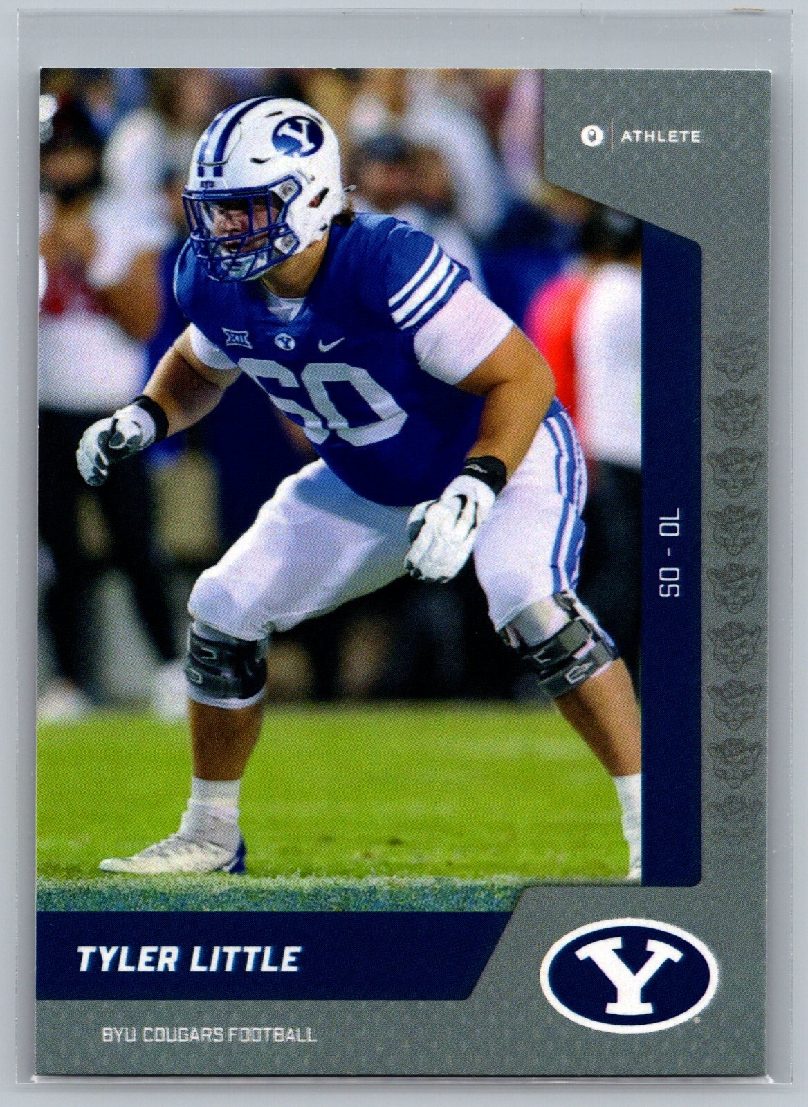 Tyler Little 2023 ONIT Brigham Young Cougars #62 Football Card RC ...