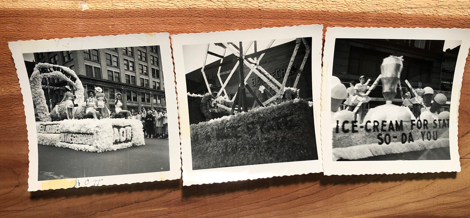 Vintage 1950s HC Sorority Parade Float Indiana State Terre Haute Photo ...