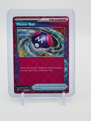 Pokemon TCG Master Ball 153/162 Temporal Forces ACE SPEC Rare | eBay