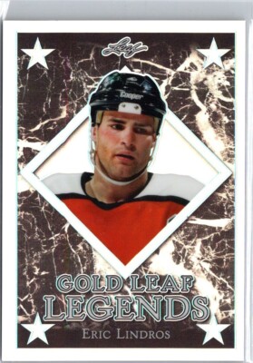 2017-18 Leaf Gold Legends Eric Lindros Philadelphia Flyers #GLL-08 | eBay