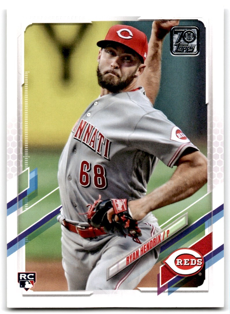 2021 Topps Update Ryan Hendrix Rookie Cincinnati Reds #US37 | eBay