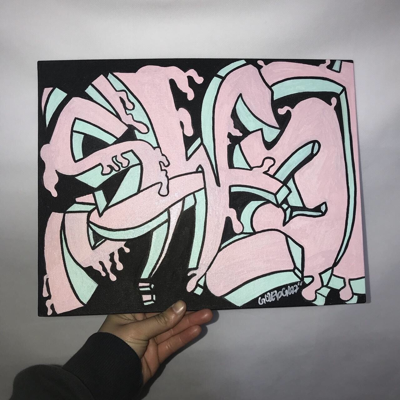 sweet graffiti on canvas | eBay